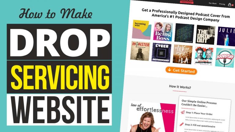How to Create FREE DROP SERVICING Website with WordPress – New Way to ...